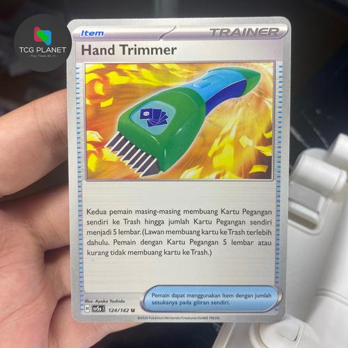 Jual Hand Trimmer 124/142 U sv5s Kartu Pokemon TCG Indonesia Paradoks ...