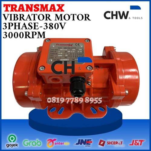 Jual TMVE 400/3-30 0.27KW 3PHASE 3000RPM TRANSMAX VIBRATOR MOTOR ...