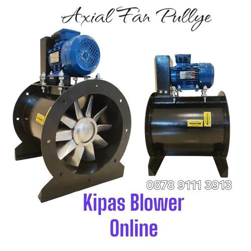 Jual Blower axial fan pullye 12 inch 550watt 380volt 1400rpm axial fan ...