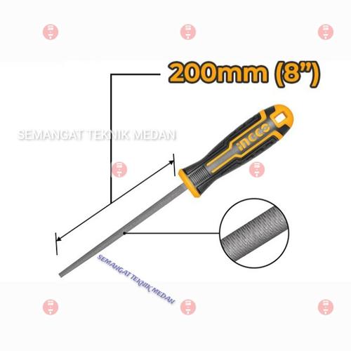 Jual KIKIR HD BULAT BESI CIRCLE HALUS BULAT ROUND 20 CM 8" INGCO ...