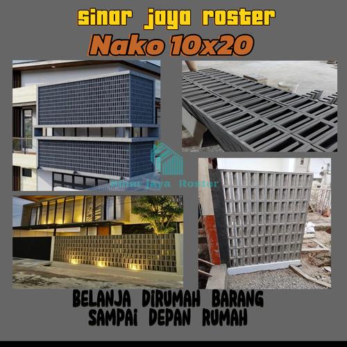 Jual Roster beton minimalis / roster nako ukuran 10x20 / roster ...