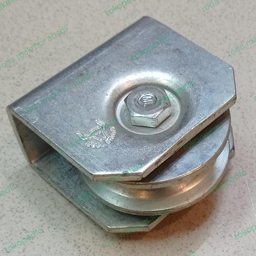Jual roda pagar/gerbang 3 inchi heavy duty ( rel behel ) BULL BRAND ...