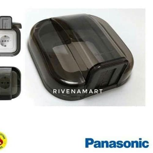 Jual Panasonic Cover Weatherproof Penutup Outdoor Stop Kontak WEJ89911 ...