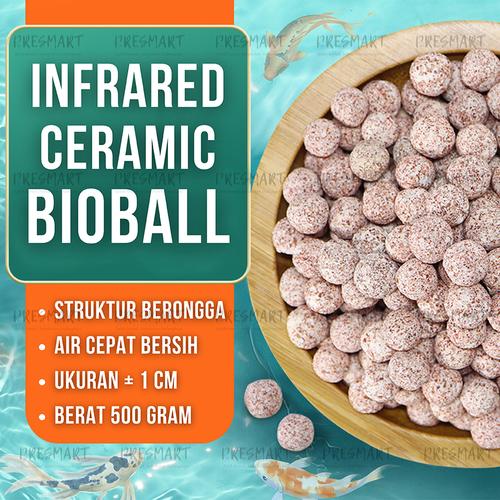 Jual Infrared Ceramic Bioball Hollow Bacteria Ball House Akuarium Rumah ...