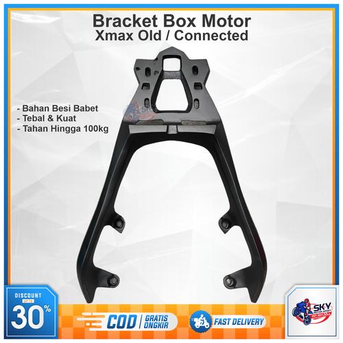 Jual Bracket Box Motor Xmax Old Connected Model Bintang Bahan Besi ...