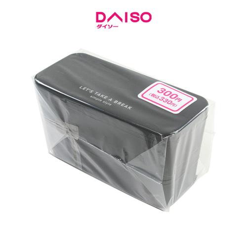 Jual Daiso 2-tier lunch box (black) - Jakarta Selatan - DAISO JAPAN ...