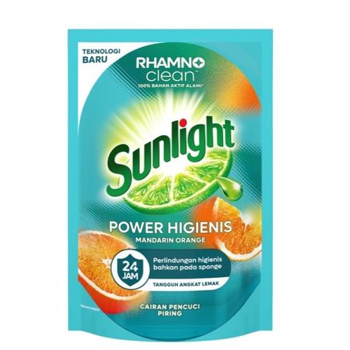 Jual Sunlight Power Higienis Sabun Cuci Piring Mandarin Orange 600 ml ...