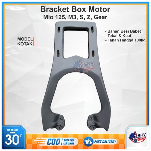 Jual Bracket Box Motor Mio 125 J S Z Soul GT Gear Model Kotak Bahan ...