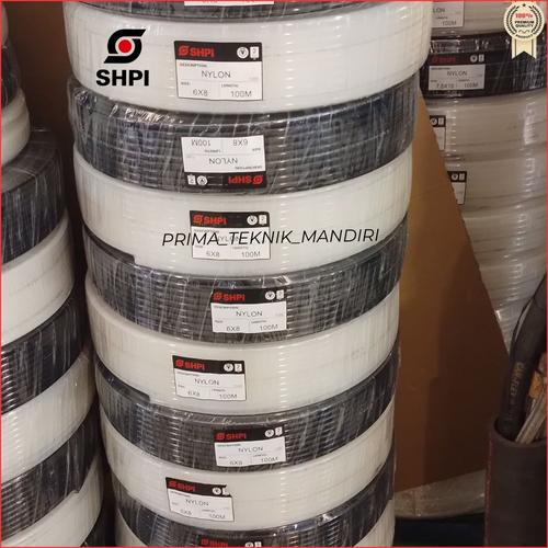 Jual Selang Nylon SHPI 9x12 Selang Angin Tahan Panas Oli Minyak - Putih, 1 Roll 100M - Jakarta ...