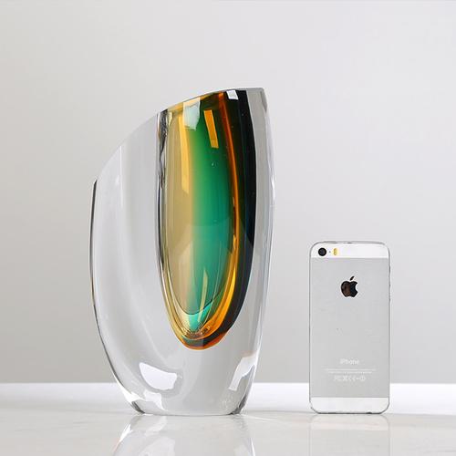 Jual Pajangan Meja Vase Bunga Kaca Unik / Goblin Drop Glass Vase 3824 ...