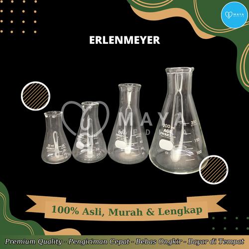 Jual Erlenmeyer iwaki - Alat lab - 50 cc - Kota Balikpapan - Maya ...