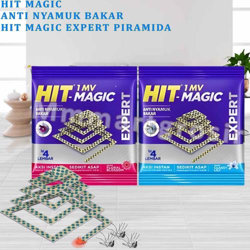 Jual HIT MAGIC EXPERT NYAMUK BAKAR ISI 4 LEMBAR/HIT OBAT NYAMUK BAKAR ...
