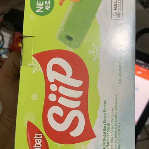 Jual NABATI SIIP RASA COCOPANDAN / 1Box isi 20x4g - Kota Semarang ...