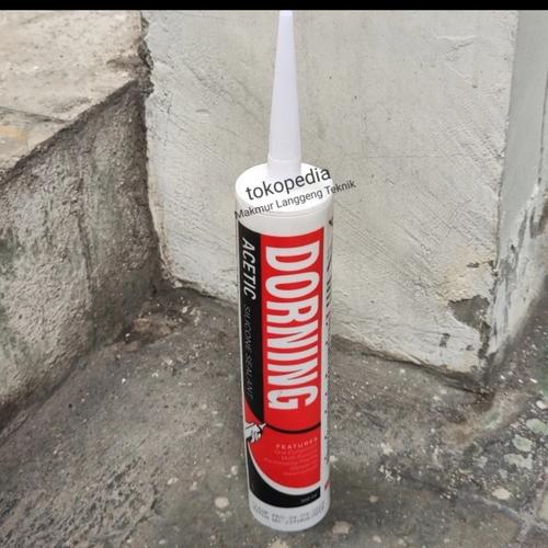 Jual White Silicone Glass Sealant - Lem Kaca Tabung Putih - Kota ...