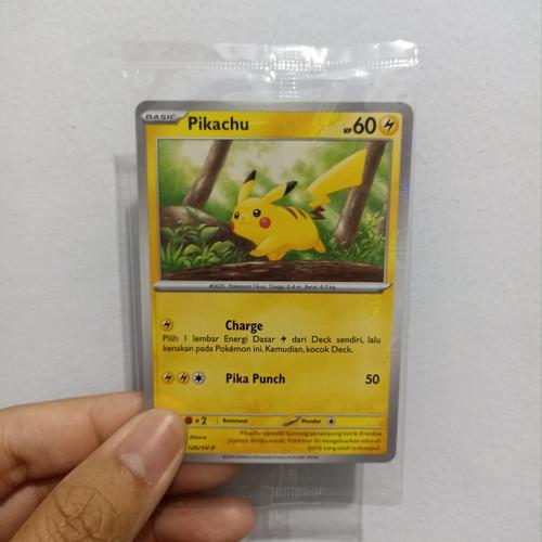 Jual Kartu Pokemon Indonesia Promo Pikachu Pokeball - Kota Surabaya ...