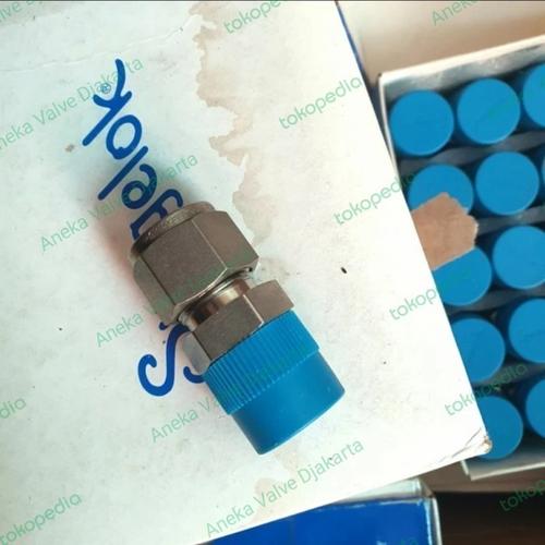 Jual Male connector 3/4" OD x 1/2" MNPT SS316 Swagelok - Jakarta Barat - Aneka Valve Djakarta ...