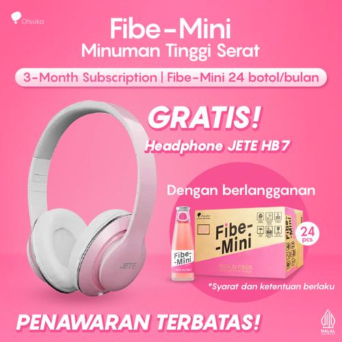 Promo FIBE MINI 100 ml - 24 Botol FREE JETE HB 7 [Subscription 3 Months ...