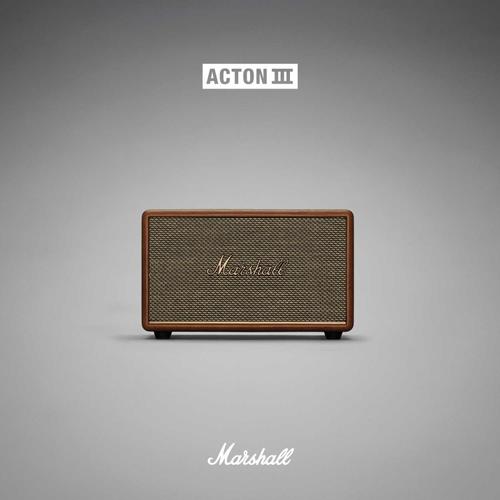 Promo Marshall Acton III Bluetooth Speaker - Brown Cicil 0% 3x ...