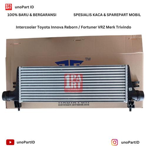 Jual Intercooler Toyota Kijang Innova Reborn Diesel / Fortuner VRZ Merk ...