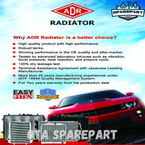 Jual AlS Radiator Toyota Kijang Super KF40 KF50 1986-1991 ADR Original ...