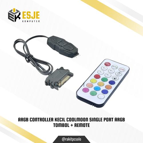 Jual ARGB Controler Coolmon Kecil Remote - Kota Surakarta ...