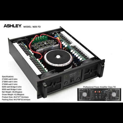 Jual Power Amplifier Ashley MD25-TD 2x2500watt Class TD ORIGINAL ...