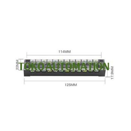 Jual TB1512 TB 1512 Terminal Block blok Kabel Panel Mounted TB-1512 ...