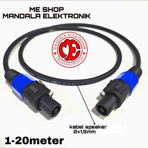 Jual Kabel Speaker Audio Jack Spikon To Spikon Berkualitas - 1 METER ...