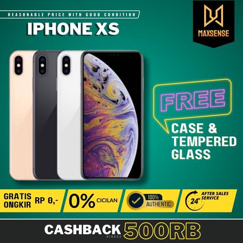 Jual IPHONE XS 512GB 256GB 64GB SECOND ORIGINAL RESMI IBOX FULLSET ...