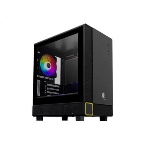 Jual CUBE GAMING KIEV - mATX Gaming Case - Mesh L-Shape Minimalis Front ...