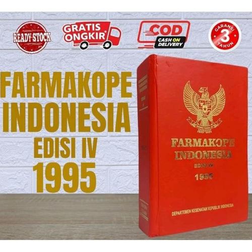 Jual [Original] Farmakope Indonesia Edisi Iv Tahun 1995 Fi 4 Farmakope ...