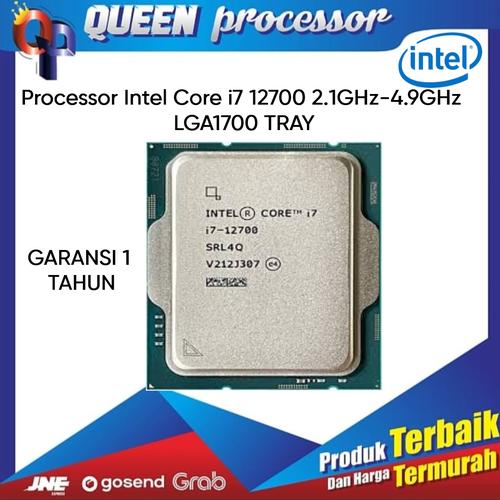 Jual PROCESSOR INTEL CORE I7 12700 TRAY 4.90 GHz Cache 25MB 1 TAHUN - Jakarta Pusat ...