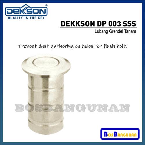 Jual Dust Proof DEKKSON DP 003 SSS / Lubang Slot Tanam DEKKSON DP 003 ...
