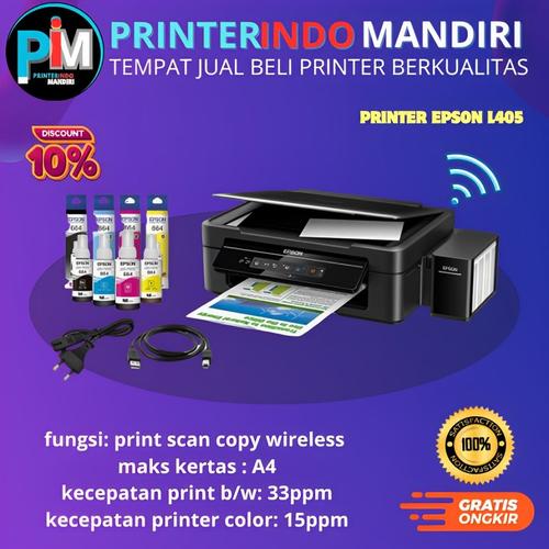 Jual Printer Warna EPSON L405 - Print Scan Copy Dari HP (Wireless ...
