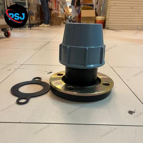 Jual FLANGE ADAPTOR HDPE PN16 90MM /FLANGE ADAPTOR COMPRESSION 3" INCH ...