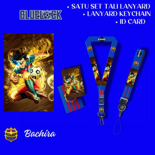 Jual STRAP LANYARD ID CARD Blue Lock Bachira Kunci Tali ID Card Name ...
