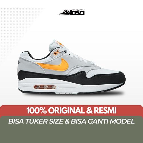 Jual Sepatu Sneakers Pria Nike Air Max 1 White University Gold Black ...