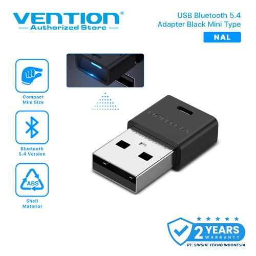Promo Vention Bluetooth Adapter Receiver Dongle Aptx - NAL Black ...