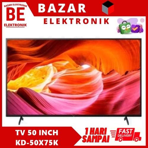 Promo SONY Bravia KD-50X75K 50 Inch 4K UHD HDR Smart Android LED TV ...