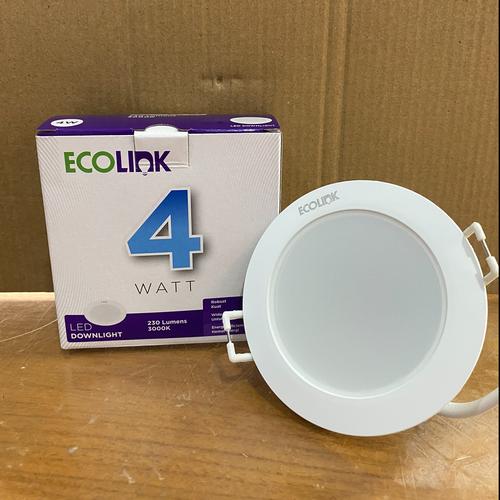 Jual LAMPU LED DOWNLIGHT PANEL ECOLINK 4 WATT 4W 4WATT 4W ECOLINK ...