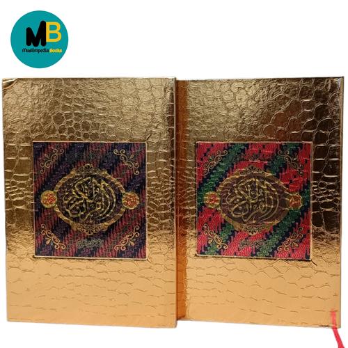 Jual Al-Quran Mushaf Cover Emas Uk B5, Alquran Mushaf Tanpa Terjemah ...