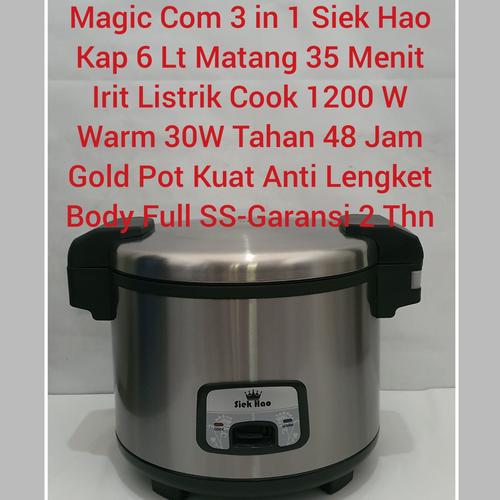 Jual Rice Cooker 6 Liter jumbo - Jakarta Utara - Dunia Mesin Indonesia ...