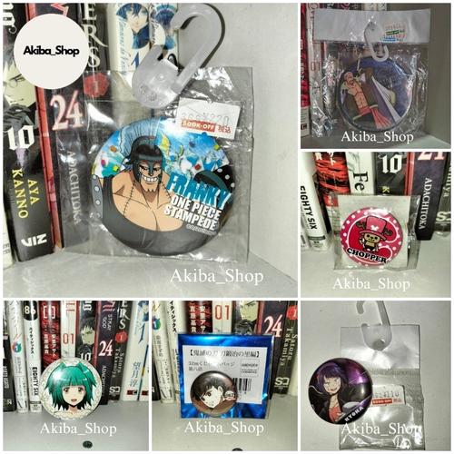 Jual Pin Bros Original Anime Franky, Marine Smoker, Chopper One Piece ...
