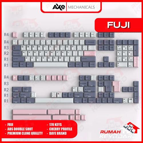 Jual KEYCAP - KEYCAPS - CHERRY PROFILE - FUJI - ABS - DOUBLE SHOT ...