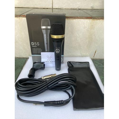 Jual Mic Dynamic AKG D5S D 5S D5 S Mik Vokal Kabel AKG Pakai Saklar ...
