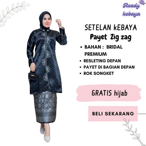 Jual New Kebaya Kurung Payet ZZ Terbaru - Kebaya Baju kurung Modern ...
