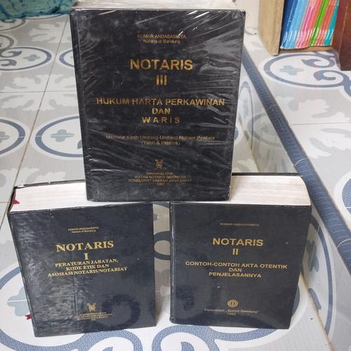 Jual NOTARIS/ HUKUM HARTA PERKAWINAN DAN WARIS / PERATURAN JABATAN KODE ...