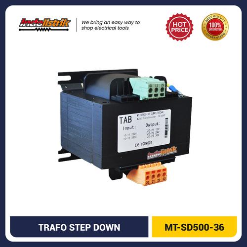 Jual Trafo Step Down 500VA MT-SD500-36 TAB - Output 36V-24V-12V ...