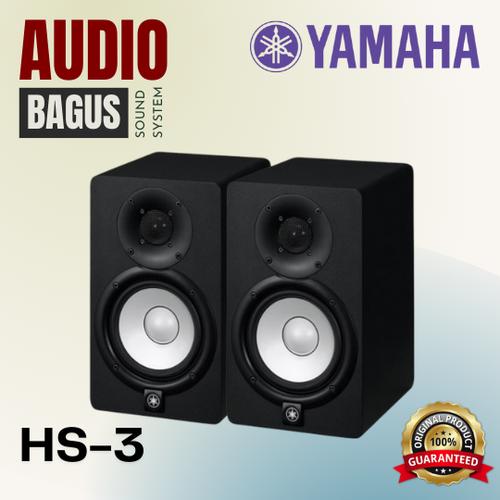 Jual ORIGINAL 100% YAMAHA HS 3 / HS3 / HS-3 SPEAKER MONITOR GARANSI RESMI - Jakarta Barat ...