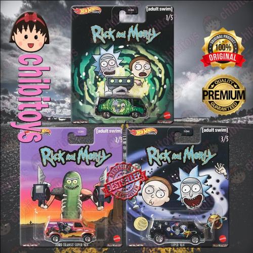 Promo Hot Wheels Premium Rick And Morty Wagon Pickup Original Mattel ...